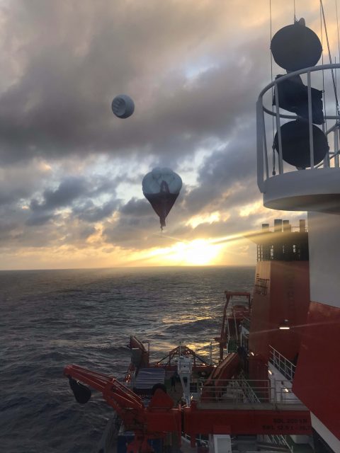 The Max Planck Cloudkite first flight | EUREC4A-MSM89